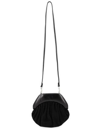 Vivienne Westwood Womens Clutch Brooke Black Calf Leather Handbags Hand Bags
