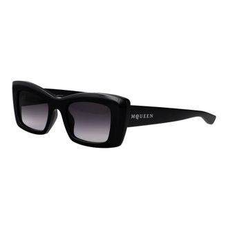Alexander McQueen Rectangle-frame Sonnenbrillen - - Accessories - unisex - Schwarzk - 50 MM
