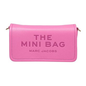 Marc Jacobs The Leather Mini Bag - - Bags - Damen - Rosa - ONE SIZE