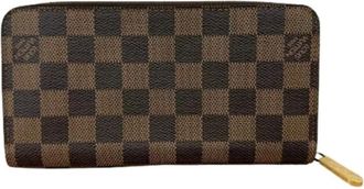 Louis Vuitton Portefeuille long Damier vintage doccasion (bi-pli) - Femme - Pre-owned - Brun - Taille: ONE Size