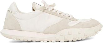 Jil Sander Low-Top Sneaker - Sneakers With Textured Detailing - Gr. 42 (EU) - in Beige - für Damen