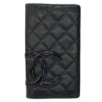 Chanel Pre-owned Long Wallet (Bi-fold) - - Pre-owned - Damen - Schwarzk - ONE SIZE