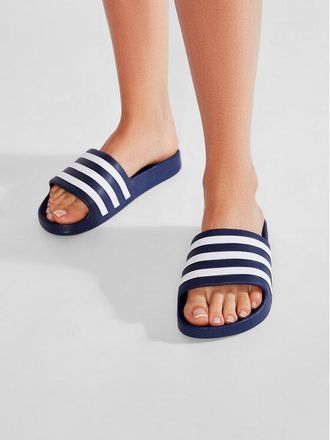 adidas Pantoletten adilette Aqua F35542 Dunkelblau