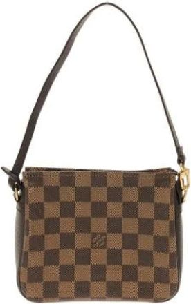 Louis Vuitton Pre-owned Damier Pouch - Femme - Pre-owned - Brun - Taille: ONE Size
