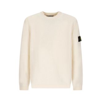 Stone Island Rundhals-Strick - - Knitwear - Herren - Beige - XL