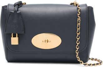 Mulberry Micro Lily Schultertasche - Blau