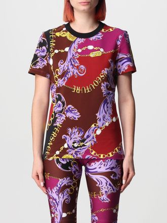Versace Jeans Couture T-Shirt VERSACE JEANS COUTURE Femme couleur Multicolore