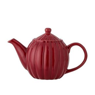 Bloomingville Latina Th&eacute;i&egrave;re en gr&egrave;s Rouge 13 x 17 cm 1085 ml