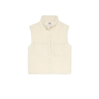 Five Jeans Five Jeans, Femme, Vestes, Beige, Taille: 40 FR Val&eacute;rine Vest