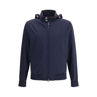 Brunello Cucinelli Homme, Vestes, Bleu, Taille: 2XL Vestes