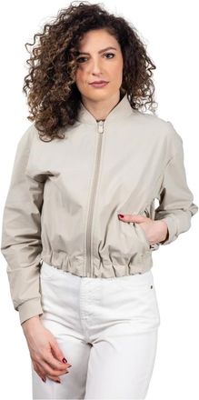 Save The Duck Femme, Vestes, Beige, Taille: 36 FR Alana Bomber Jacket