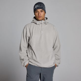 MyProtein MP Herren Fleece 1/4-Rei&szlig;verschluss Hoodie - Sustained Grey - XXXL