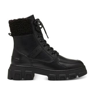 Tamaris Schn&uuml;rstiefeletten - - Shoes - Damen - Schwarzk - 37 EU