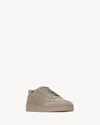 Saint Laurent Basket SL/H26 Sneaker - Taupe