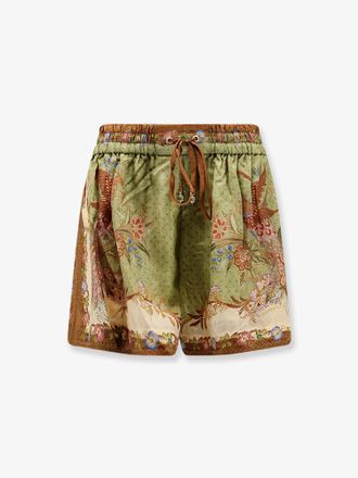 Zimmermann Indra silk shorts - ZIMMERMANN - gender_Woman