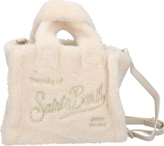 MC2 Saint Barth Femme, Sacs, Beige, Taille: ONE Size Vanity Mini Teddy Handbag