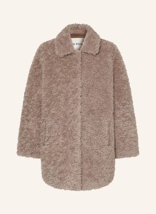 IQ Studio Iq Studio Kunstfell-Jacke beige