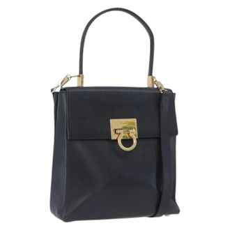 Ferragamo Pre-owned Hand Bag - - Pre-owned - Damen - Blau - ONE SIZE