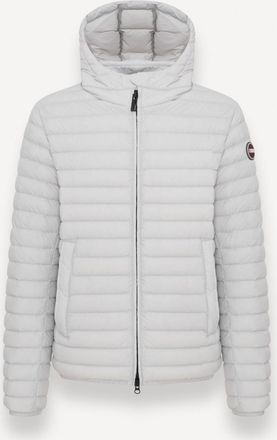 Colmar Gesteppte Leichtdaunenjacke mit Kapuze und Logo-Patch in