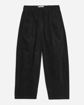 Arket Cordhose Mit Ballonschnitt -Schwarz