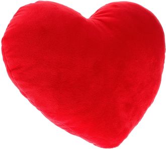 Angoily Pl&uuml;sch Herzkissen 30cm Dekoratives Valentinstags Dekokissen Kuscheliges Herzform Kissen f&uuml;r Sofa Bett und Hochzeitsdeko