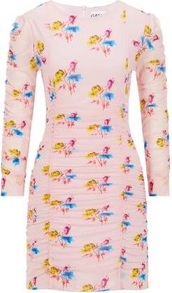 Ganni Robe courte en mesh