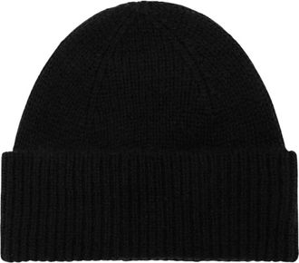 Roberto Collina Homme, Accessoires, Noir, Taille: ONE Size Bonnet Classique Tricot&eacute; en C&ocirc;tes