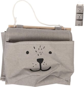 Valiclud Hängeaufbewahrungstasche Für Wand Hängender Wand-Organizer Zum Aufhängen Wandkorb Zur Aufbewahrung Hängekorb Zum Ordnen Aus Stoff Gefertigt Für Schlaf