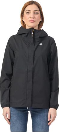 K-Way Femme, Vestes, Noir, Taille: 38 FR Veste mi-longue