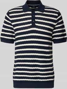 Mc Neal Poloshirt mit Polokragen und kurzer Knopfleiste