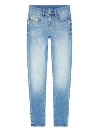 Diesel pantalon 2019 D-strukt en coton - Bleu