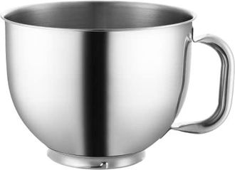 Concept Hausgeräte RMP0040 RMP0040Schüssel mit Griff 5L für RM7000/7010/7020/7030/7500/7510, Edelstahl, 5 liters