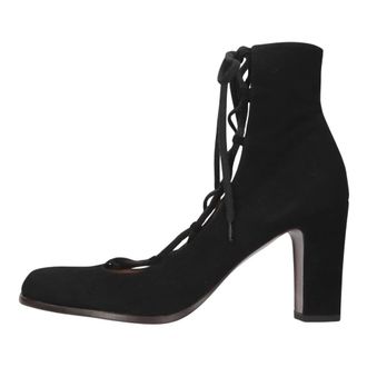 Chie Mihara Bottines en Daim - Femme - Chaussures - Noir - Taille: 40 EU