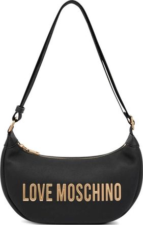 Love Moschino Femme, Sacs, Noir, Taille: ONE Size Logo Shoulder Bag