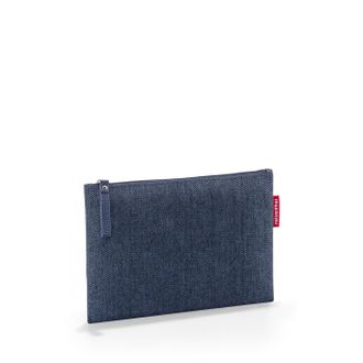 Reisenthel case 1 herringbone dark blue - universeller kleiner Organizer f&uuml;r Kosmetik oder kleine Handtaschenartikel