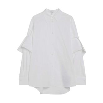 Loewe Damen, Blusen & Hemden, Wei&szlig;, SGr&ouml;&szlig;e