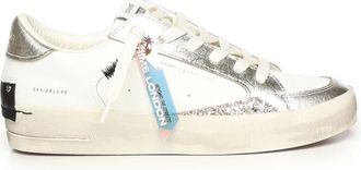 Crime London Femme, Chaussures, Blanc, Taille: 37 EU SK8 Deluxe Baskets