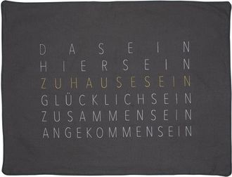 Räder [W] Zuhausesein Kissen Dasein, hiersein,zuhausesein 60x80cm
