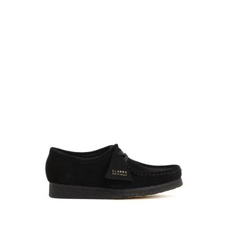 Clarks Mocassin &agrave; lacets en cuir su&eacute;d&eacute;