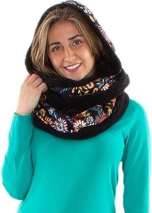 Coline Snood à capuche tout doux - Couleur : Noir - Taille unique
