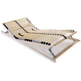 vidaXL Lattenrost mit 28 Latten 7 Zonen 90x200 cm Vidaxl