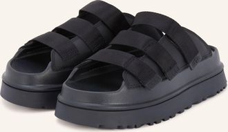 UGG Plateau-Pantoletten Goldenglow schwarz