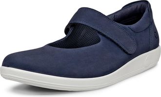 Ecco Damen Soft 2.0 Mary Jane Schuh, Marineblau, 36 EU