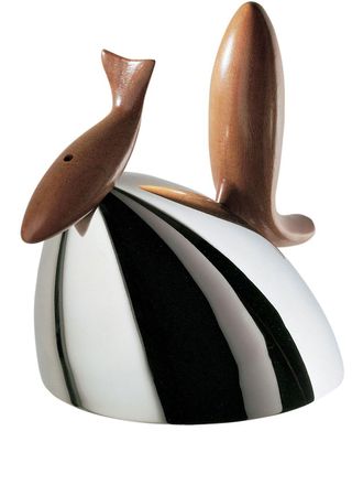 Alessi Wasserkocher aus Edelstahl - Silber