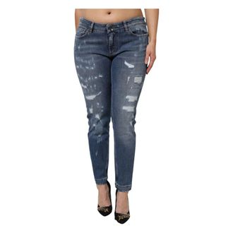 Dolce & Gabbana Skinny Jeans - - Jeans - Damen - Blau - XL