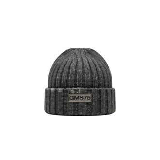 Gimos Gerippte Strickm&uuml;tze - - Accessories - Herren - Grau - ONE SIZE