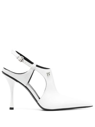 Dsquared2 escarpins 115 mm à bride arrière - Blanc