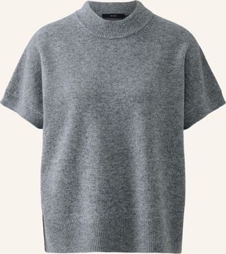 Oui Pullover grau