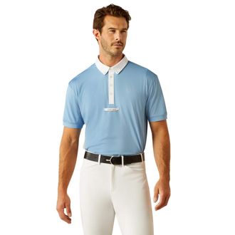 Ariat Mens TEK Show Shirt in Blissful Blue, Size X-Large, by Ariat