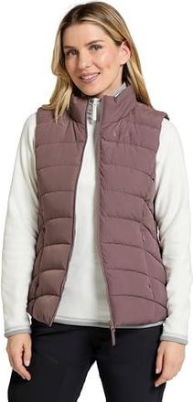 Mountain Warehouse Opal Doudoune pour Femme - Veste matelassée légère, sans Manche, Hydrofuge, résistante Eau et Pluie - Montagne, randonnée, Running, mi-Saison, Hiver T